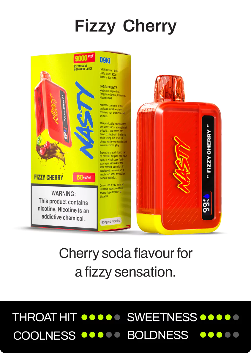 Nasty Bar D9Ki Disposable Vape 9K Puffs | Nasty Worldwide